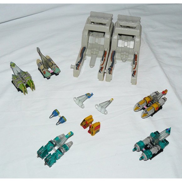 Star Wars | Toys | Rare 998 Micro Machine Star Wars Build Podracer Lot ...